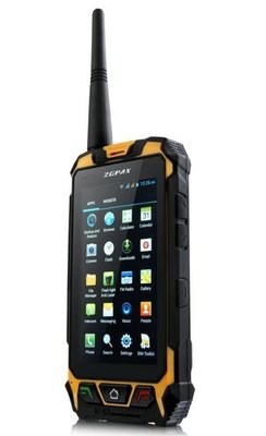 S9 IP67 3G rugoso a prueba de polvo impermeable Smartphone con 4,5" exhibición MT6572 1GB+8GB los 8M+2M C