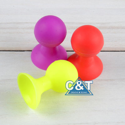 Telemóvel circular do otário do silicone dos Stents da bola do polvo suporte acessório do mini para Iphone