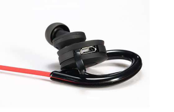 Auscultadores/fones de ouvido estereofónicos recarregáveis de Nfc Bluetooth do microfone com ganchos