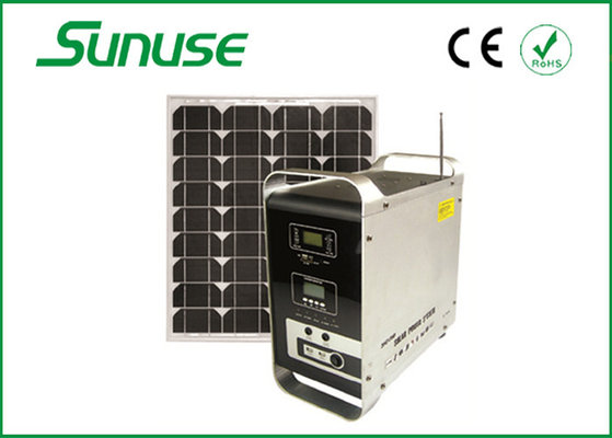 18.4V 100W terminan el sistema eléctrico solar casero para el reproductor Mp3/radio