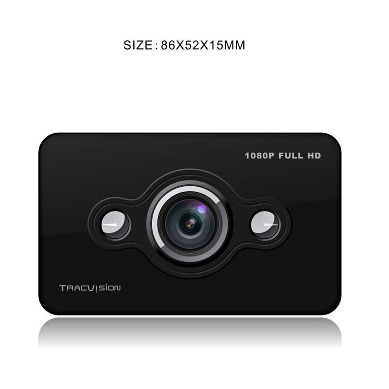 Caja negra portátil DVR TV-OUT, cámara doble negra HD DVR del coche 1080P