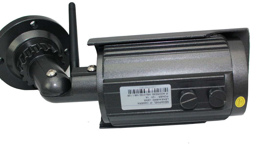 cámara IP inalámbrica de la seguridad a prueba de mal tiempo baja del lux 1.3MP con la visión nocturna, 2.8-12m m Varifocal
