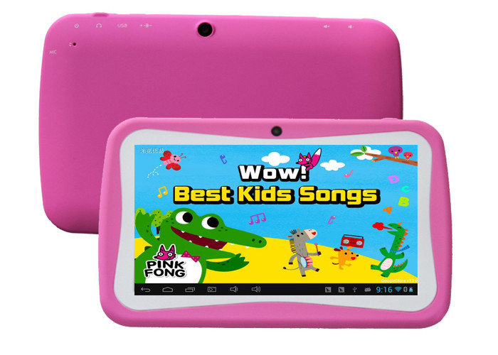 高リゾリューション 7 インチの子供のタッチパッドのタブレットの PC の Wifi の二重中心 512mb 8G