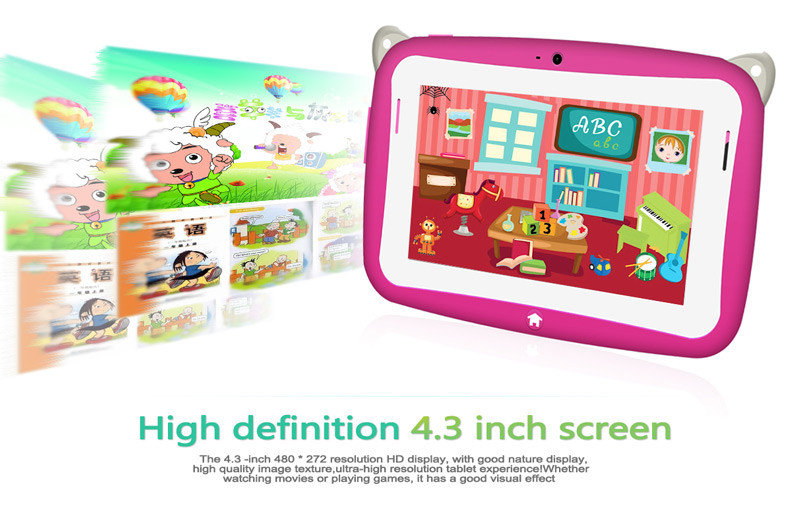 El androide 4,1 embroma la corteza A8 1.0Ghz, tableta linda de Rochips RK2926 de las tabletas de Wifi de los niños