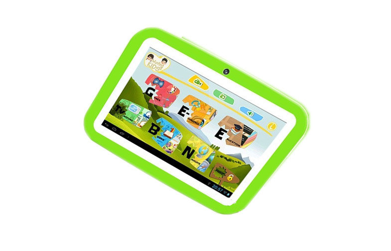 小型 7 つは wifi およびカメラ 1024 * 600 ピクセルを持つ子供のための i のタッチ画面のタブレットをじりじり動かします