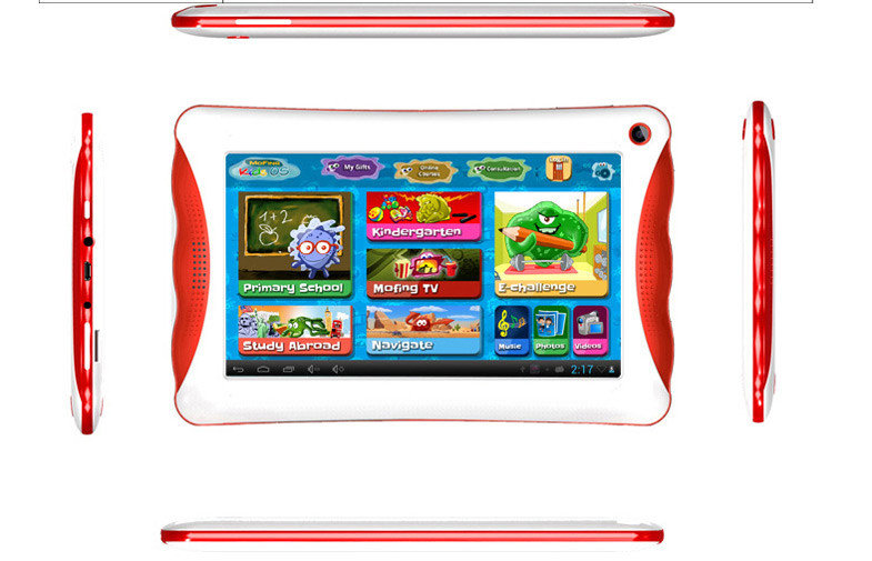 Mini androide 4,2 de TFT de la tableta de Wifi de los niños de la base dual para educativo