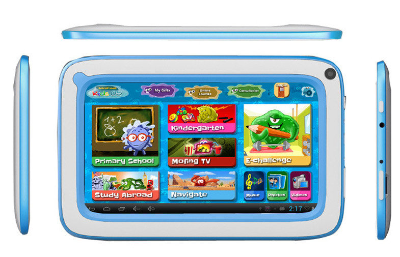 Mini ROM de la RAM 512MB 4GB del androide 4,2 RK 3026 de las tabletas de Wifi de los niños de HD