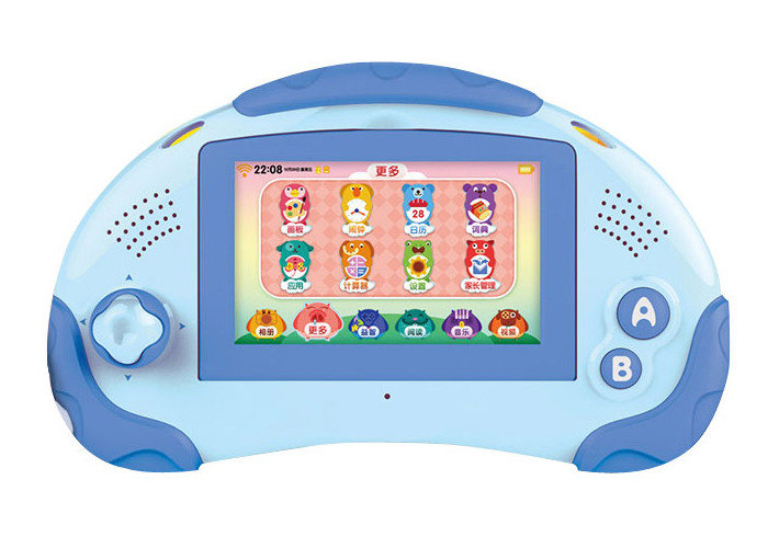 Wifi 目の保護の子供のためのタブレットを学ぶ 5 インチの青い二重中心