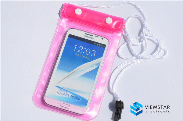 Bolso impermeable del teléfono móvil bolsa de 4,8 - 5,5 pulgadas para los accesorios del iPhone/del teléfono móvil