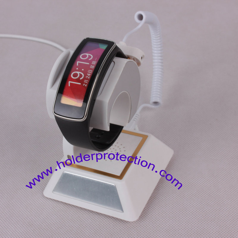 tenedor elegante del soporte del reloj de la manzana para la tienda al por menor accesoria del teléfono móvil