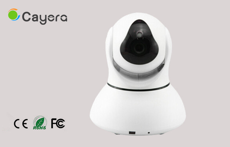 Cámara IP teledirigida del teléfono móvil de la visión nocturna del IR de la cámara IP del hogar de la compresión de H.264 HD