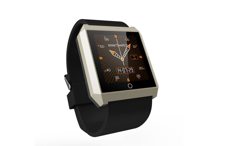 Teléfonos móviles del reloj elegante de Bluetooth de la pantalla táctil de 1,6 pulgadas con la cámara