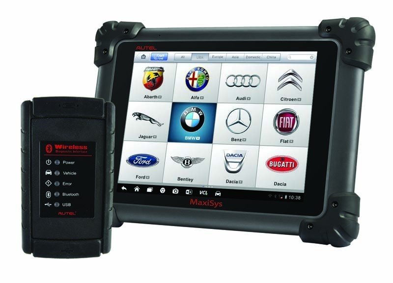 Mini diagnóstico MS905 de Autel MaxiSys y sistema de análisis automotrices con la exhibición del tacto del LED