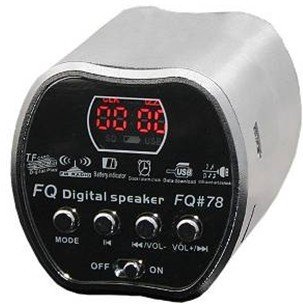 Nixie の管の表示および FM の携帯用 USB/カード再充電可能な小型スピーカーは無線で送ります
