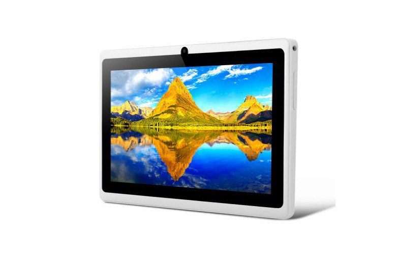 7" Tablet PC quad-core del panel táctil, ordenador androide de la tableta del panel táctil de Q88 Allwinner
