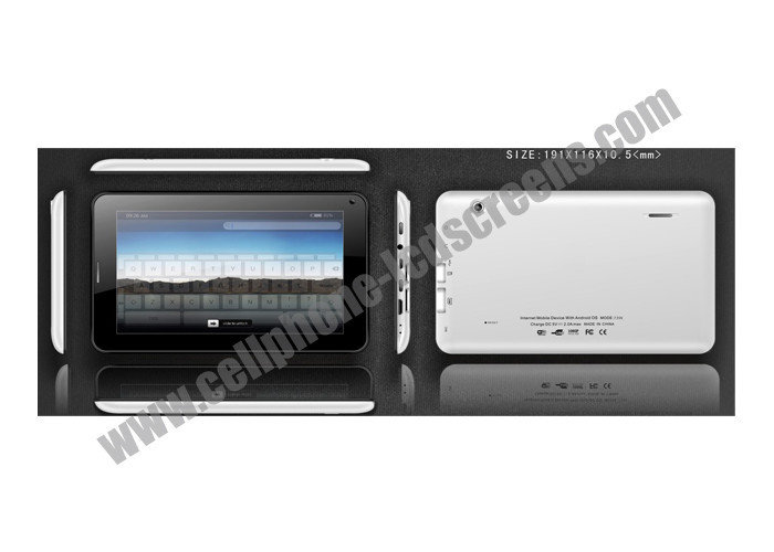 7つを 1.0GHz 二重中心のタッチパッドのタブレットの PC の高リゾリューション Amaway A716 黒くして下さい