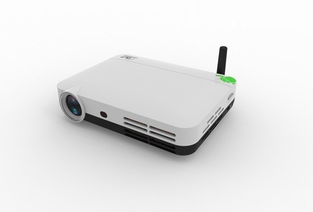 Mini 3D proyector del Tablet PC HD DLP con la corteza quad-core A9 del BRAZO