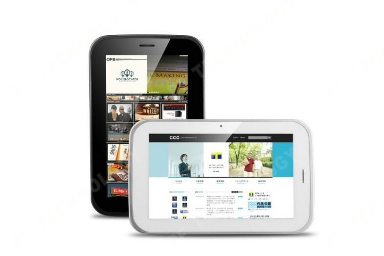 MEDIADOS DE CPU MTK6515 7" llamada de teléfono androide de la ayuda 2G del Tablet PC del panel táctil