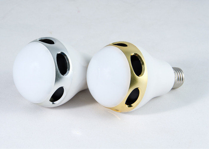 Pequeño Smart llevó la lámpara inalámbrica del altavoz ligero de Bluetooth, luz colorida 6W