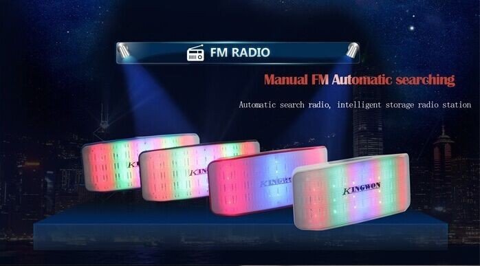 V316 JHW-V316 FM TF カード可聴周波音楽拡声器が付いている魔法 LED ライト bluetooth のスピーカー