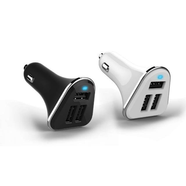Cargador 5V 5.2A para TODO EL USB - dispositivos móviles accionados del coche del puerto de USB tres