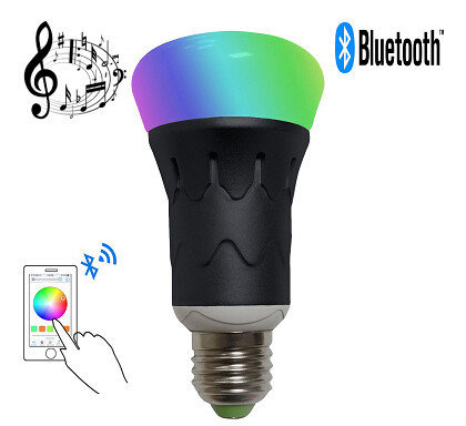 Cambio multicolor del color de Dimmable del bulbo del altavoz de SR. RGBW LED Bluetooth