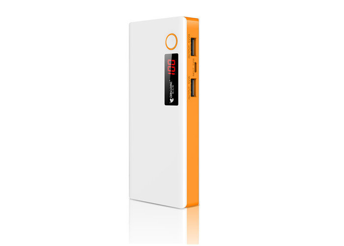 Cámara/banco blanco del poder del Portable 18650 del teléfono celular con el indicador luminoso del LED