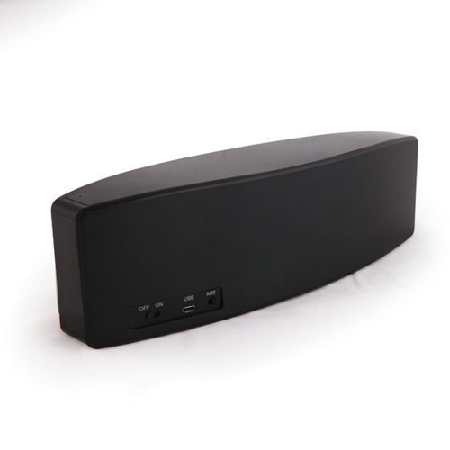 Altavoz inalámbrico negro del ABS V3.0 Bluetooth/pequeño altavoz estéreo con la base profunda 2 CH
