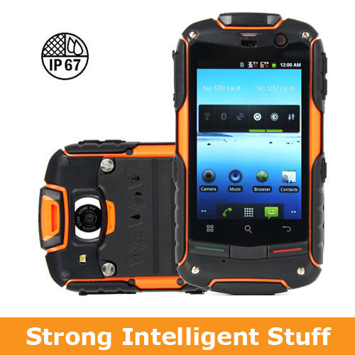 元の改善された AGM の石 V5 IP67 はちり止めの耐震性のアンドロイド 3G GPS の携帯電話を防水します