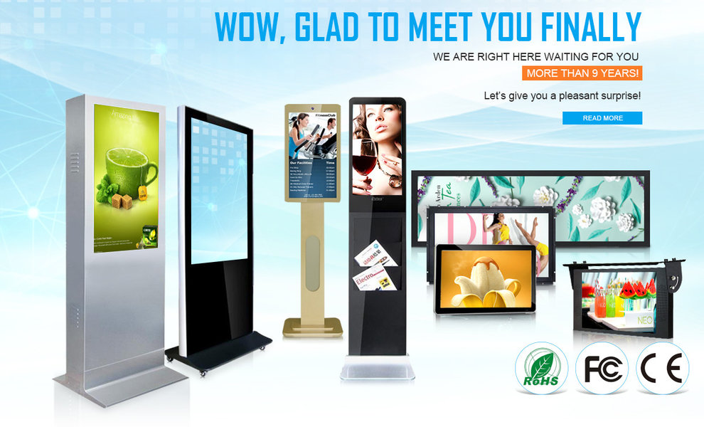 Stretched Bar LCD Display