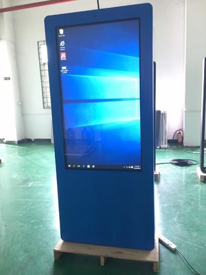 Dedi señalización digital brillante estupenda al aire libre a prueba de polvo antideslumbrante del lcd de 55 pulgadas