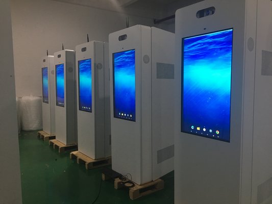 Dedi exhibición capacitiva de la publicidad del LCD de la pantalla táctil de la cámara de 43/55 pulgada FHD