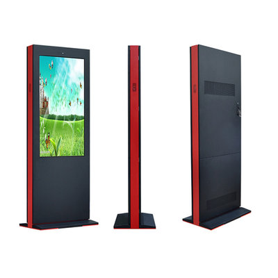 Prenda impermeable capacitiva LCD de la pantalla táctil de Dedi 46inch que hace publicidad del quiosco digital