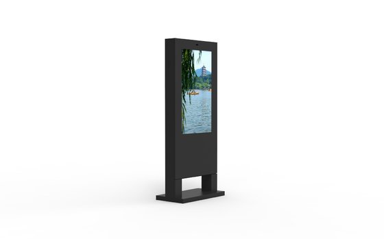 Piso promocional de 43 pulgadas de Dedi que coloca la exhibición al aire libre del lcd del wifi de Android
