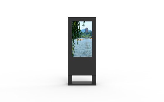 Piso promocional de 43 pulgadas de Dedi que coloca la exhibición al aire libre del lcd del wifi de Android