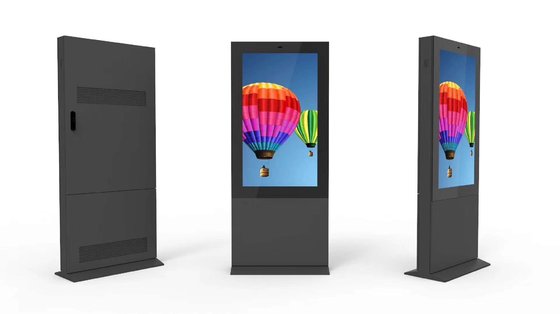 Exhibición al aire libre de la publicidad del LCD de la pantalla táctil capacitiva de la pulgada IP65 de Dedi 65