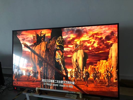 El jugar impermeable de la publicidad de la largas horas del marco abierto 50K de la exhibición del LCD del alto brillo