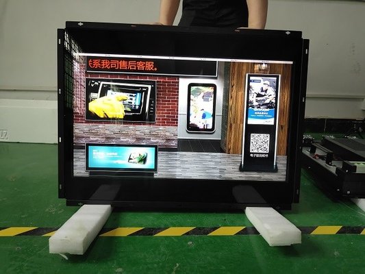 Embedded Outdoor LCD Digital Signage wall mounted 1920*1080 Resolution