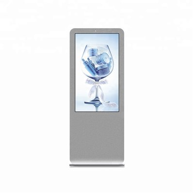 Disposición flexible de Shell LCD Digital del metal al aire libre de la señalización de la CA 110-230 V con el enfriamiento de la fan
