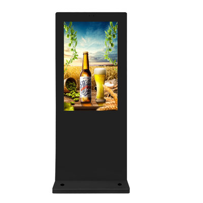 Prenda impermeable ancha del ángulo de visión de la señalización al aire libre interactiva del LCD Digital IP65