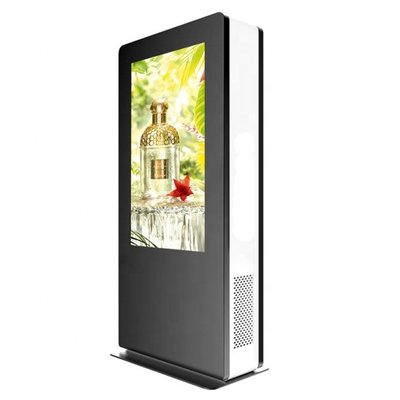 Muestras de publicidad verticales de Digitaces de la pantalla de 55 pulgadas, indicador digital al aire libre a prueba de vandalismo