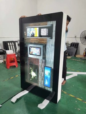 Señalización al aire libre en pantalla grande de encargo del LCD Digital 6 milímetros de vidrio endurecido
