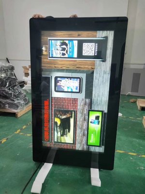 Señalización al aire libre en pantalla grande de encargo del LCD Digital 6 milímetros de vidrio endurecido
