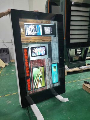 Señalización al aire libre en pantalla grande de encargo del LCD Digital 6 milímetros de vidrio endurecido
