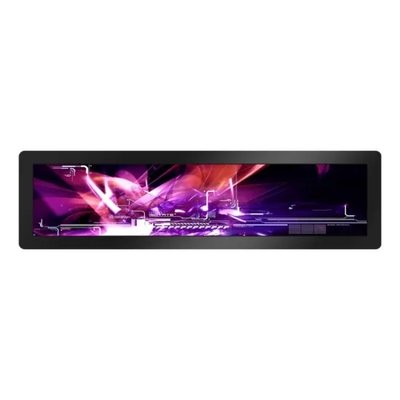 Resolución de trabajo estirada entrada CC 1920*1080 de los temporeros del grado de la exhibición 0-40 del LCD de la barra