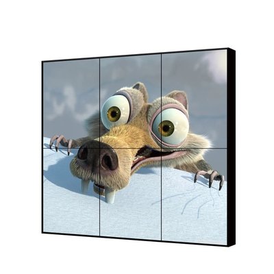 3.5m m ángulo de visión video inconsútil de 55 de la pulgada del LCD varios idiomas de la pared 178/178 grado