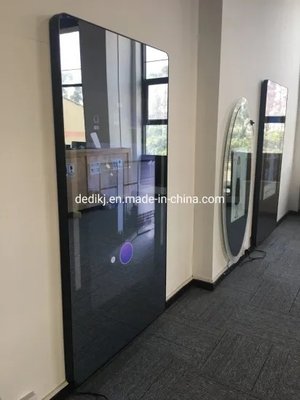 Cabina mágica elegante impermeable de la foto del espejo 50000 horas del panel de la vida de los puntos de tacto multi de la hoja