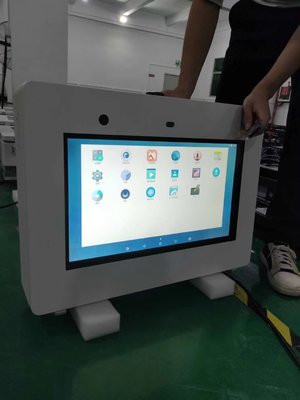 Fan que refresca la señalización al aire libre del LCD Digital 21,5 resolución de la prenda impermeable IP65 1920*1080 de la pulgada