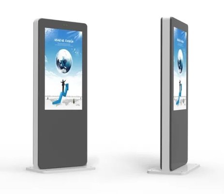 1920*1080 Resolution Outdoor LCD Digital Signage 49 Inch Ultra Thin High Brightness