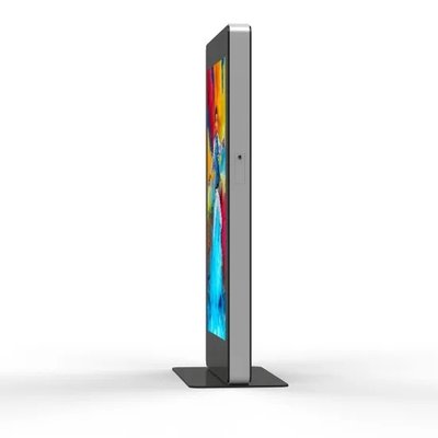 Liendre ultra fino 3840*2160 del sistema 2500 de Android de la señalización del quiosco del LCD de la publicidad al aire libre